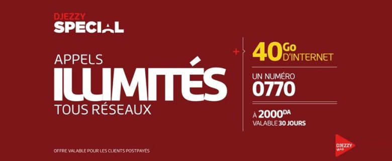 Djezzy SPECIAL : Des appels illimités vers tous les réseaux | Izzoran.com