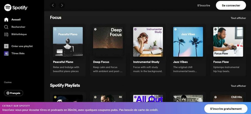 Le web player Spotify : une expérience musicale en ligne optimale ...