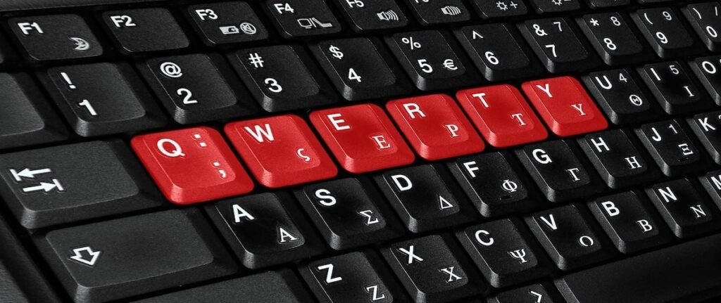 Les touches du clavier QWERTY | Izzoran.com
